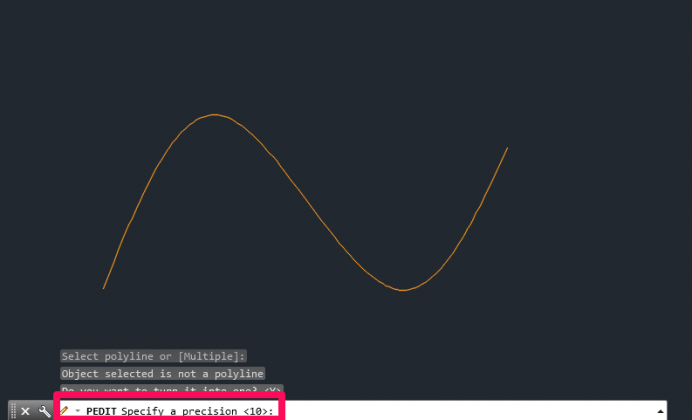 Chuyển các đối tượng trong AutoCAD về Polyline - InfiHow